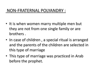Fraternal Polyandry