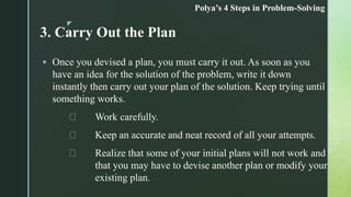 Polya’s 4-steps in Problem Solving.pptx