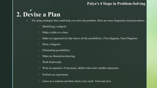 Polya’s 4-steps in Problem Solving.pptx