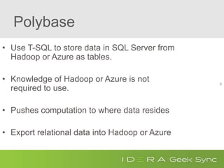 Geek Sync I Polybase and Time Travel (Temporal Tables) | PPT