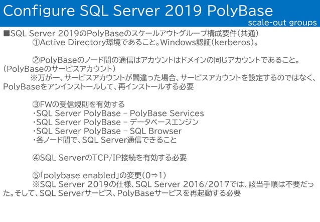 Polybase scale outgroups | PPT