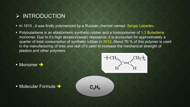 Polybutadiene | PPT
