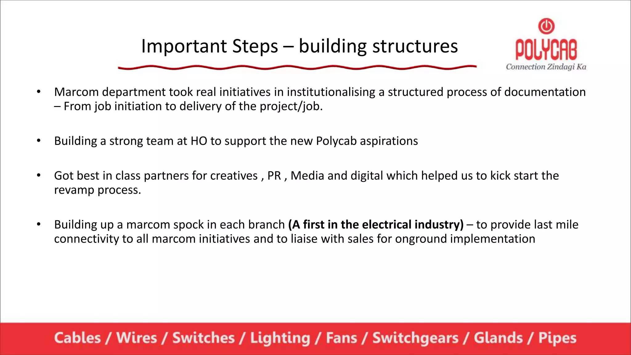 Polycab journey | PPTX