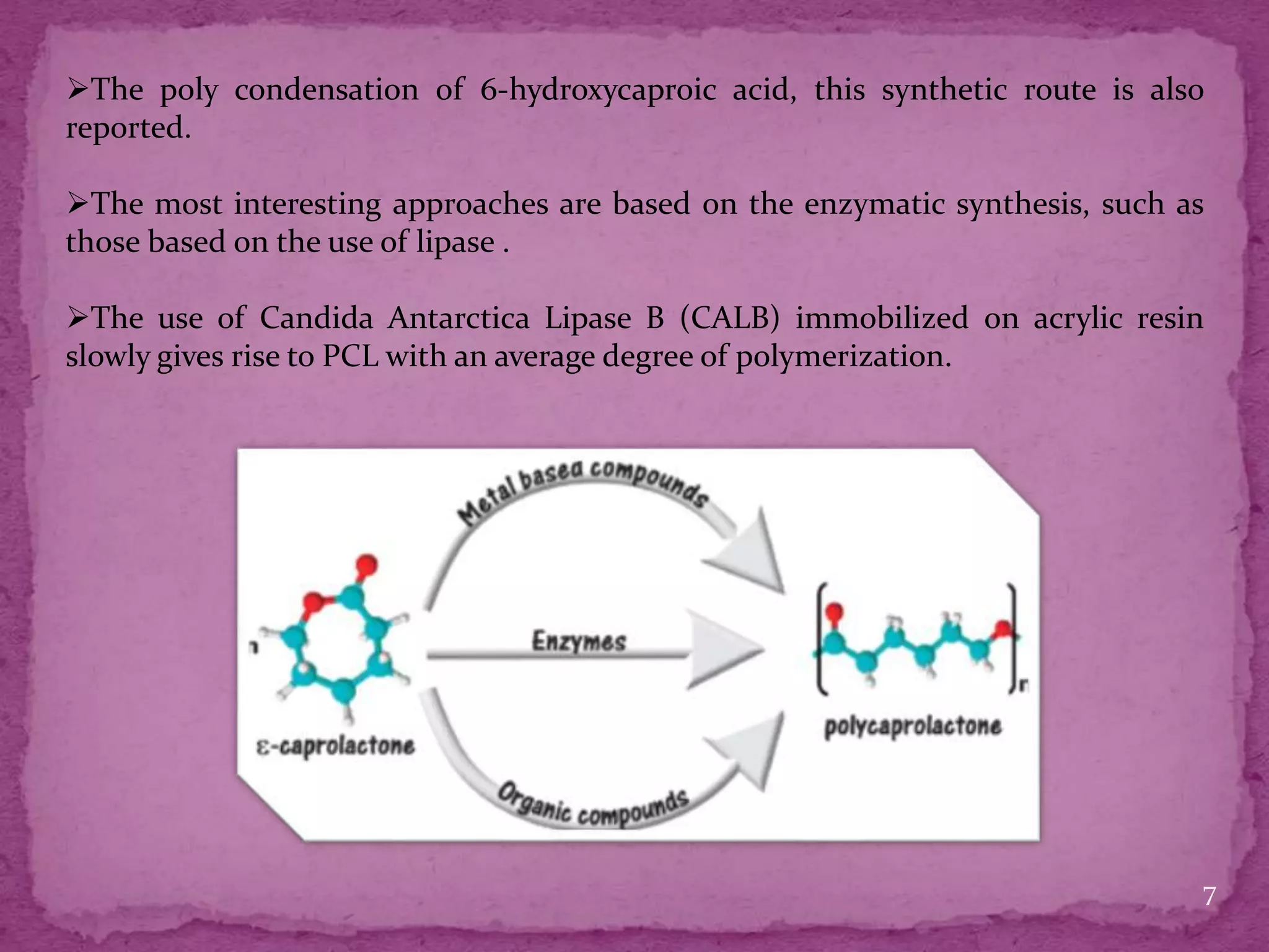 Polycaprolactone(PCL) | PPTX