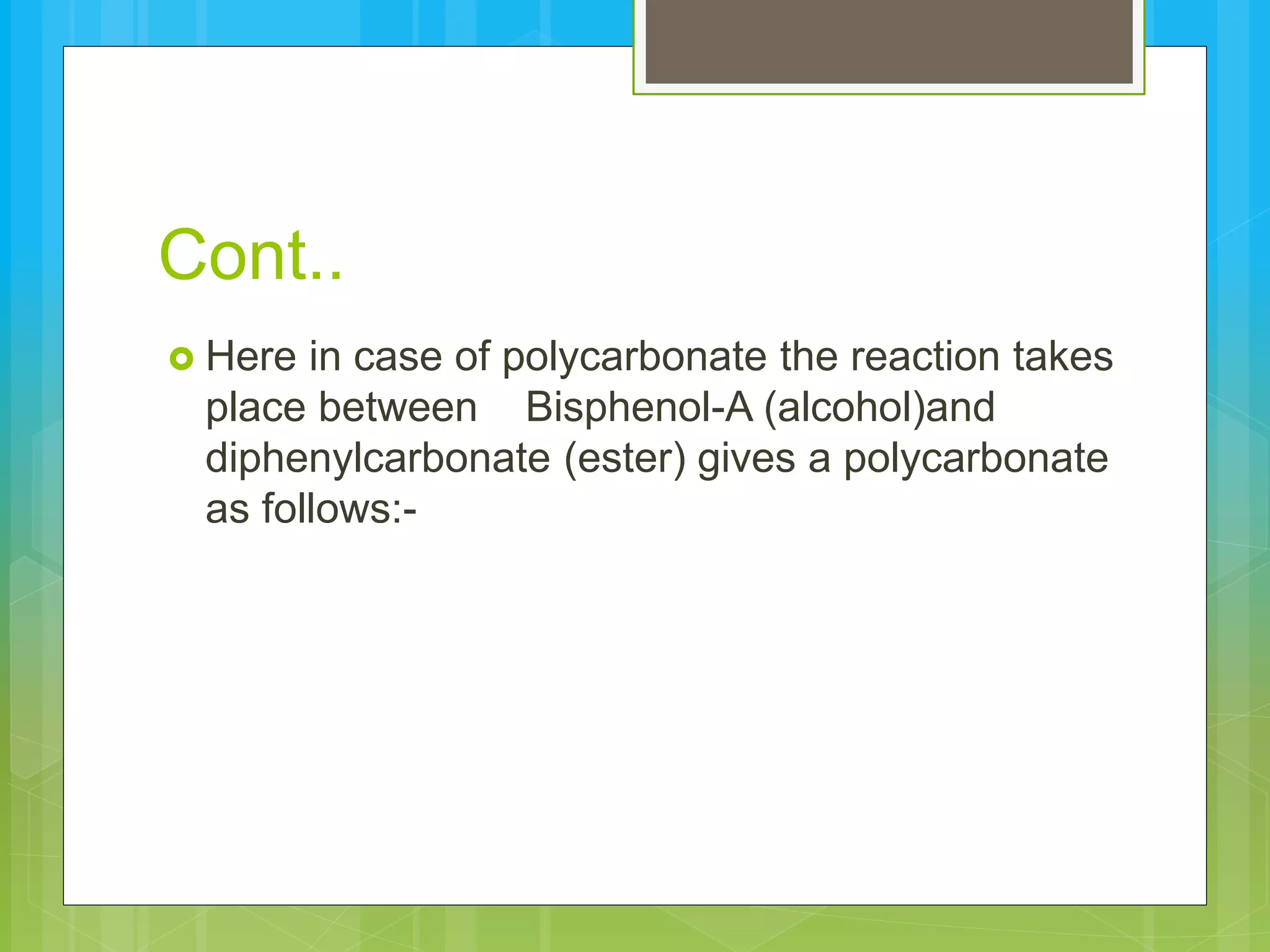 Polycarbonate | PPTX