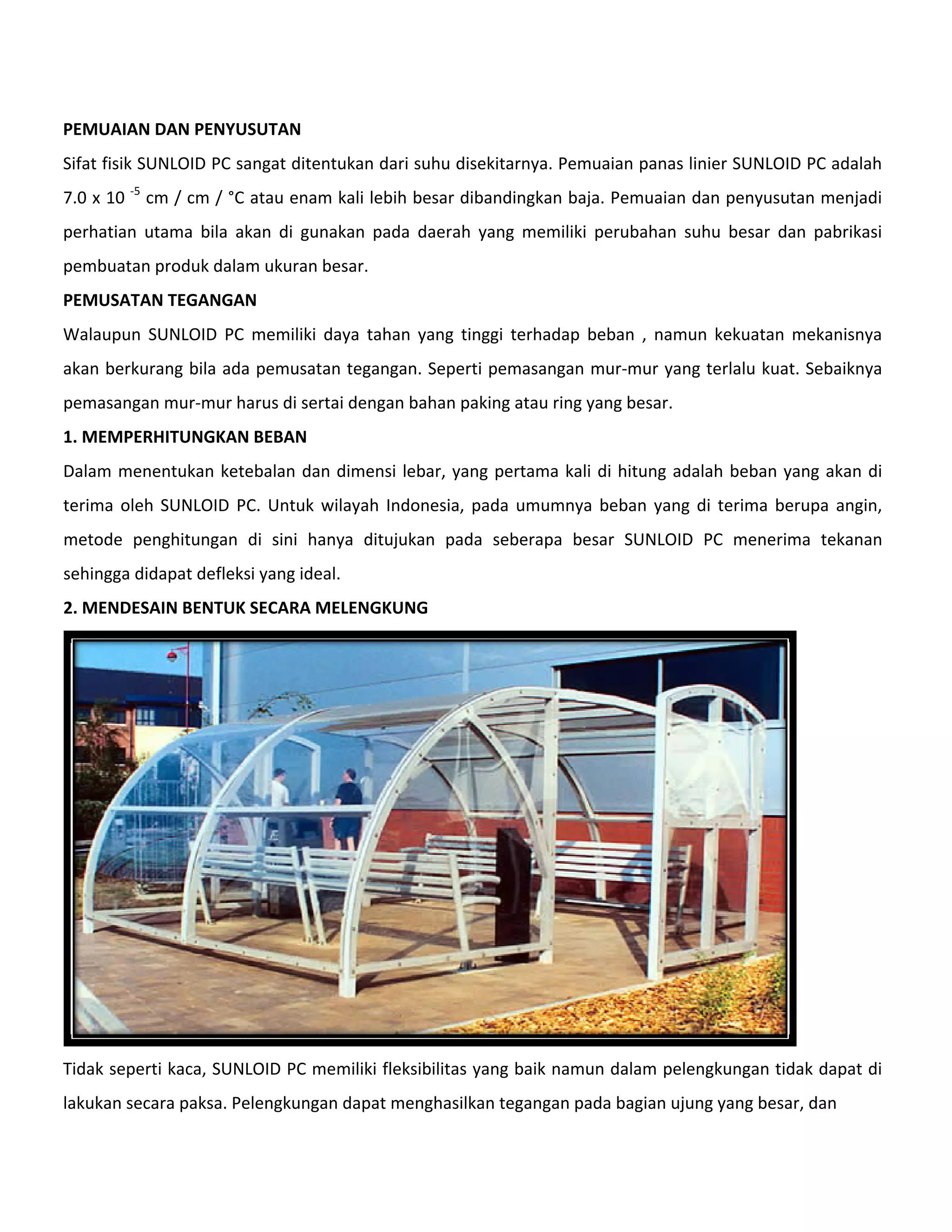 Polycarbonate canopy sunloid solid sheet | PDF