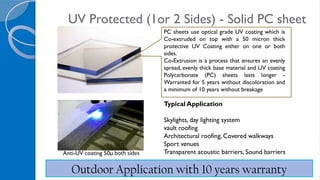 Comprehensive Guide to Polycarbonate Sheets: Properties, Types, and ...