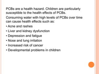Polychlorinated biphenyls | PPTX