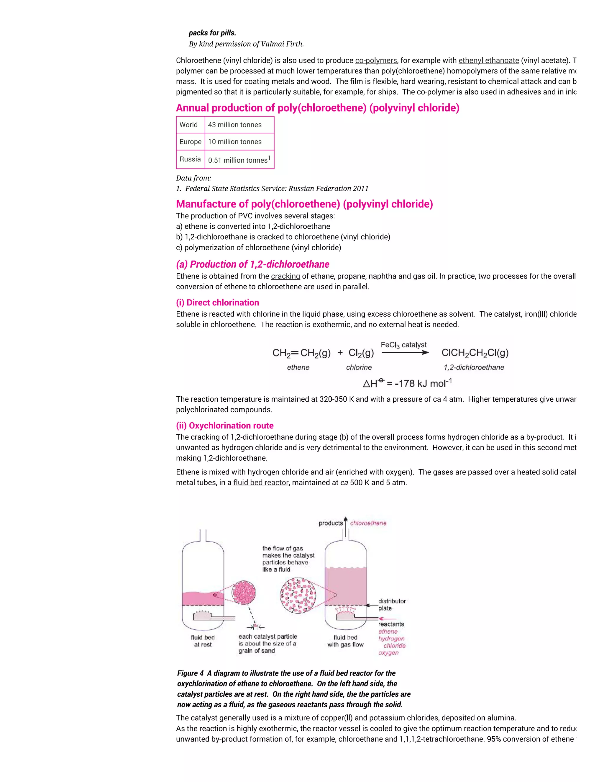 Poly(chloroethene) (polyvinyl chloride) | PDF