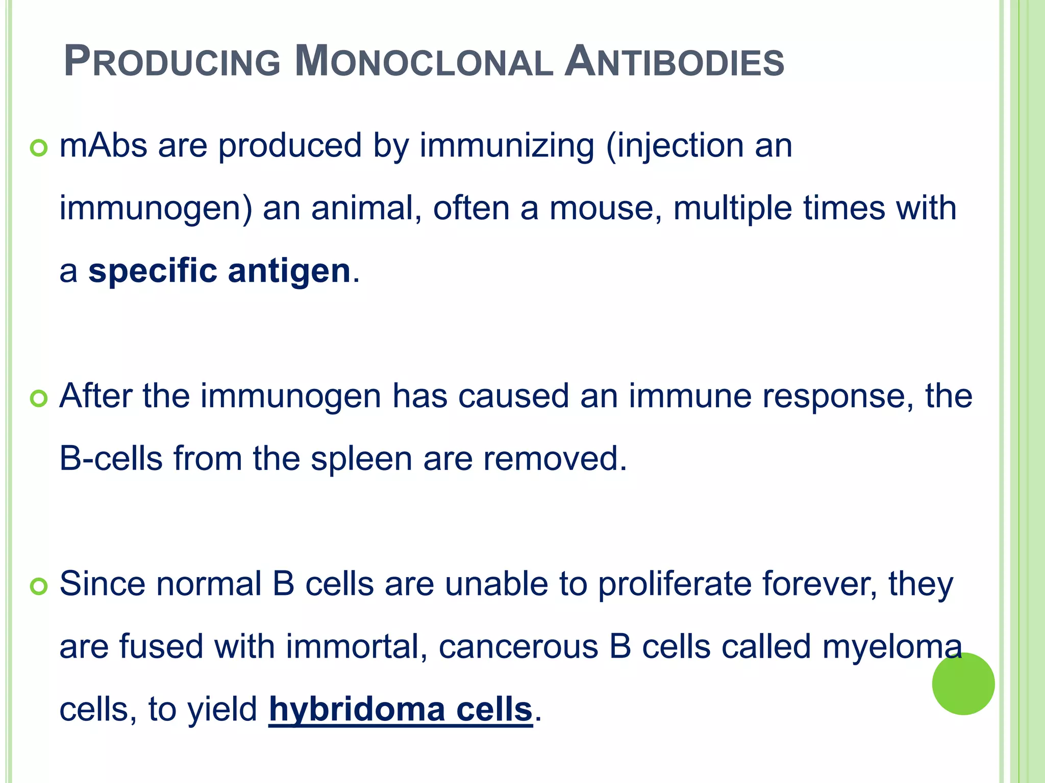 Polyclonal and monoclonal antibody production | PPT