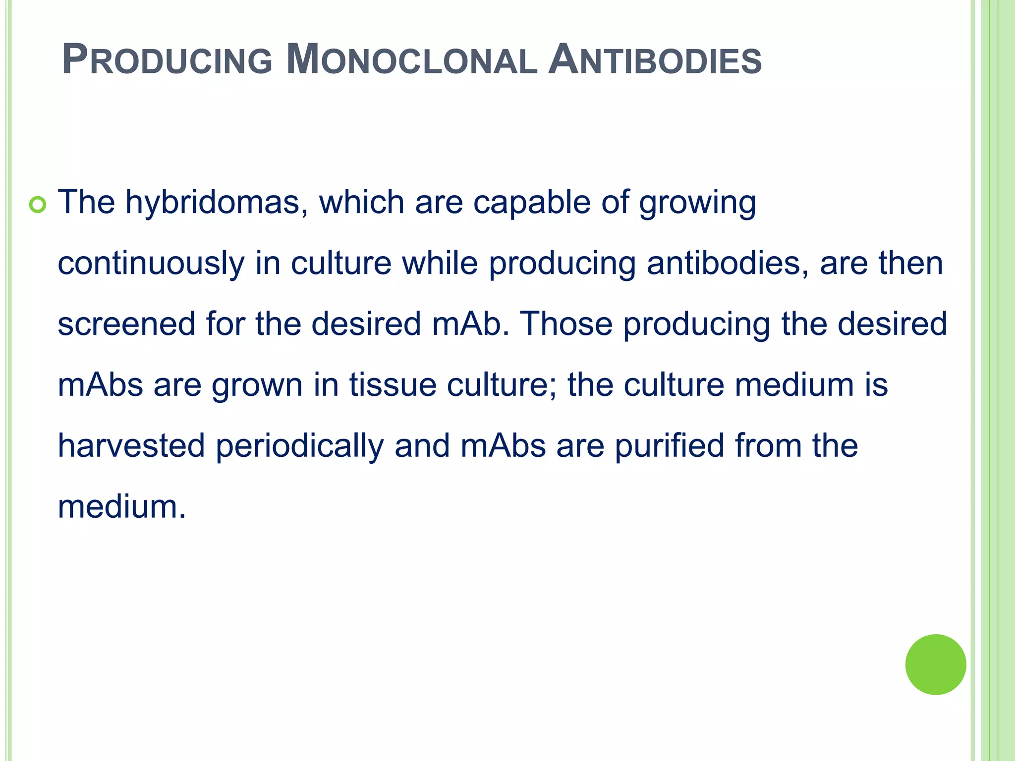 Polyclonal and monoclonal antibody production | PPT