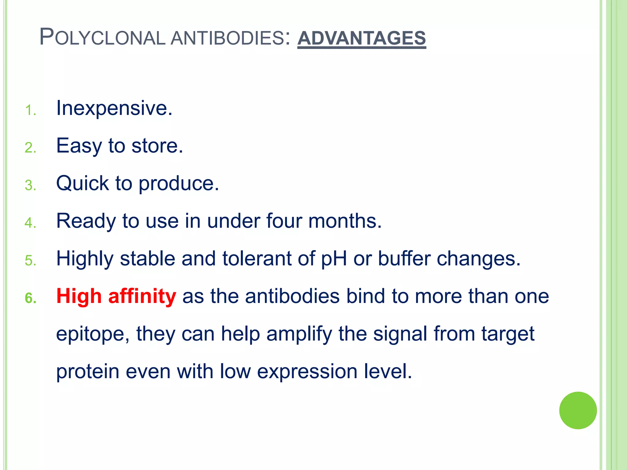 Polyclonal and monoclonal antibody production | PPT