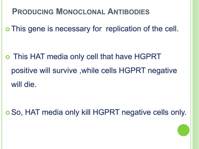 Polyclonal and monoclonal antibody production | PPT | Blood Disorders ...