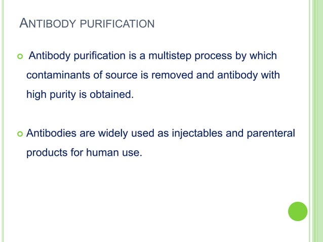 Polyclonal and monoclonal antibody production | PPT | Blood Disorders ...