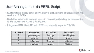 Polycom & The power of APIs | PPTX