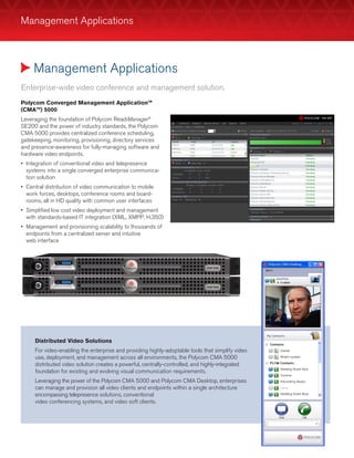 Polycom Video Conferencing Solutions: Integrating Visual ... | PDF