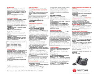 Polycom IP550 Guia de Referencia de Usuario | PPT