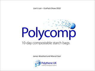 Polycomp Compostable Starch Bags | PPT