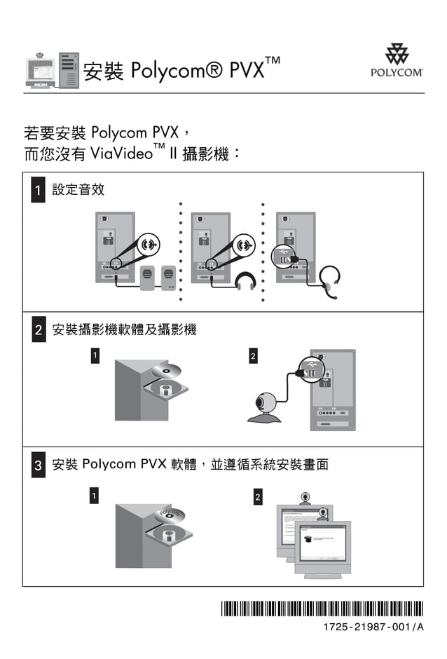 Polycom pvx setup guide | PDF