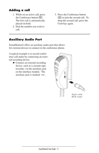 Polycom sound station 2 basic user guide | PDF