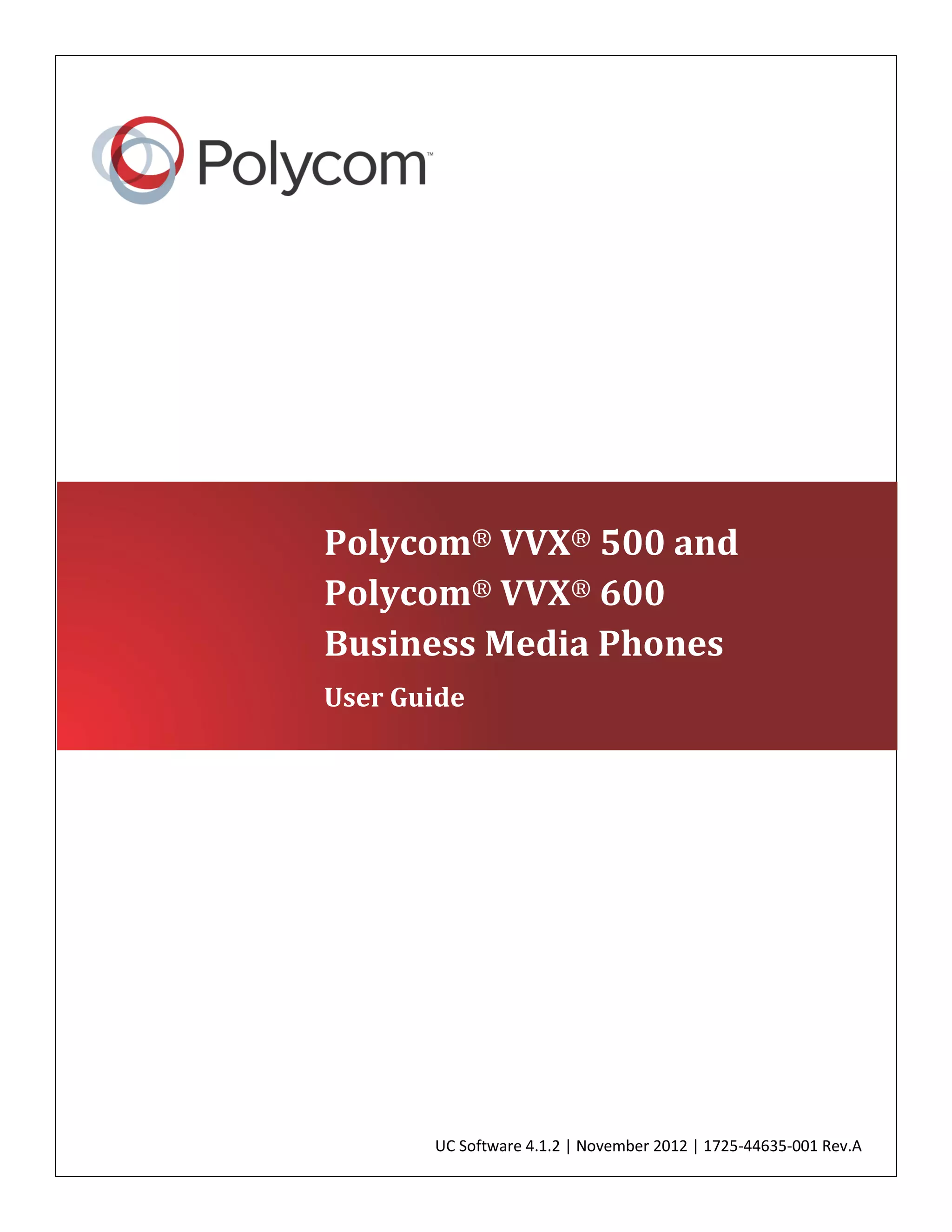 Polycom Vvx500 Vvx600 User Guide Pdf
