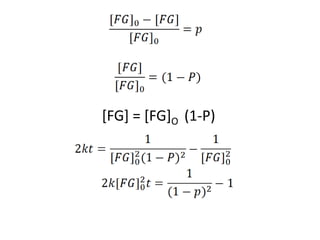 Kinetics of Polycondensation | PPTX