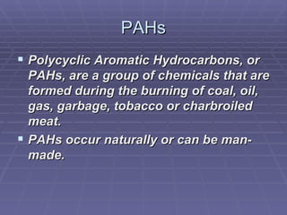 Polycyclics | PPT | Chemistry | Science