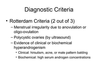 Polycystic Ovarian Syndrome | PPT