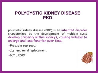 polycystic kidney.pptx | Digestive Disorders | Diseases and Conditions