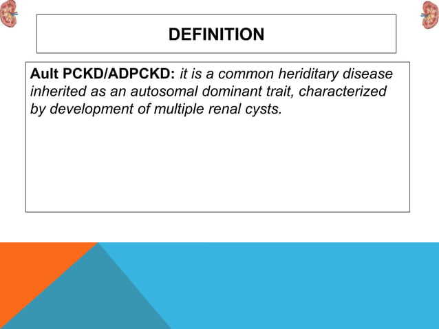 Polycystic kidney disease (PCKD) | PPSX