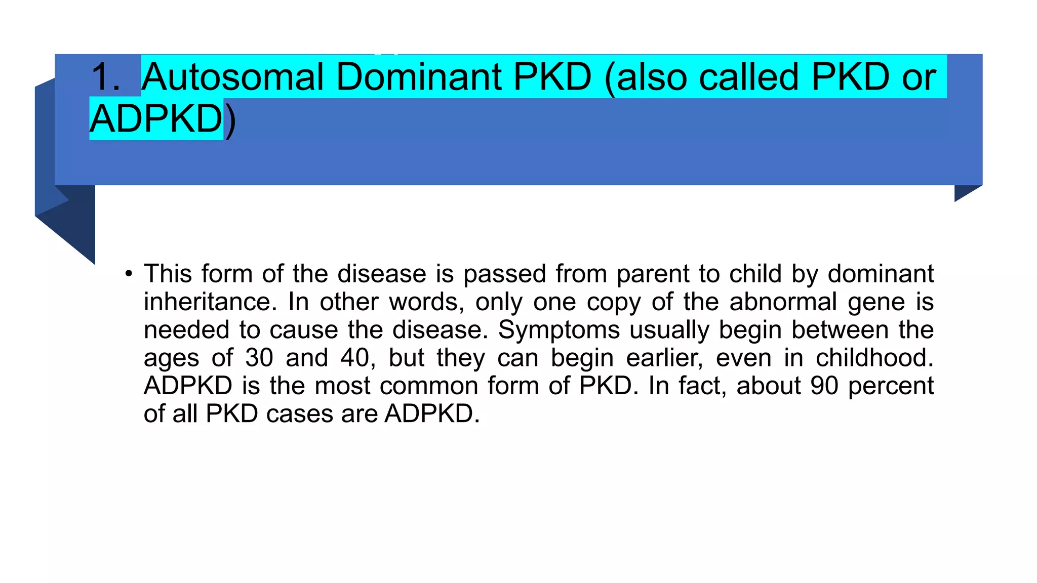 POLYCYSTIC KIDNEY DISEASE FOR NURSING | PPTX