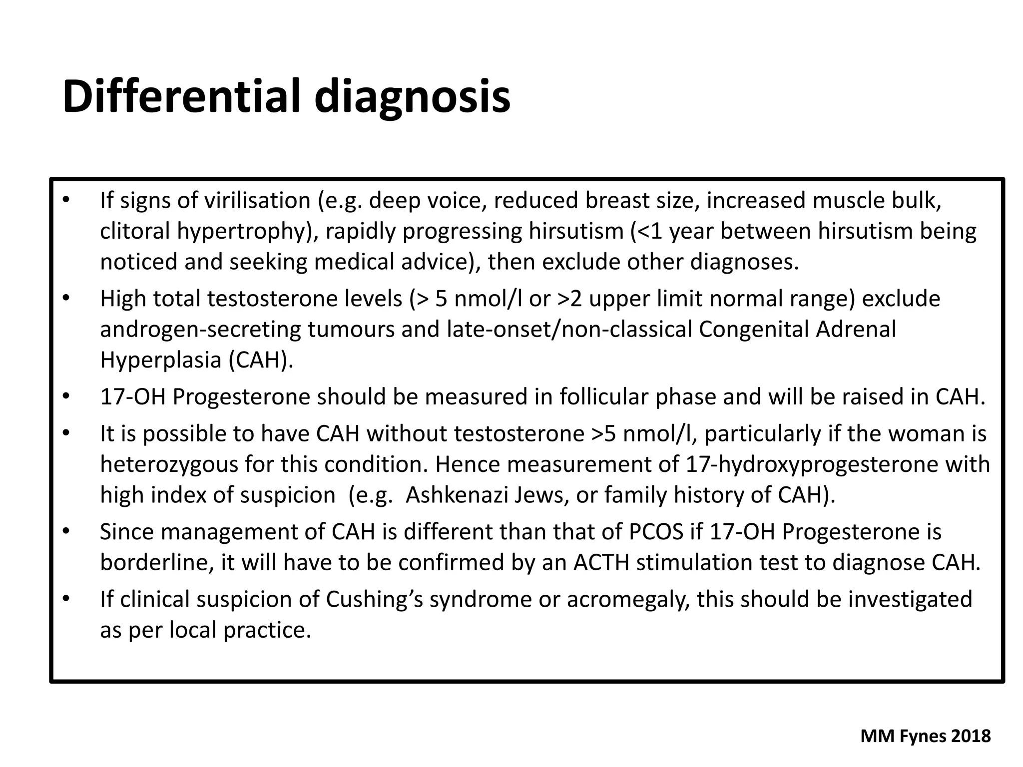 Polycystic Ovarian Syndrome (PCOS) | PDF