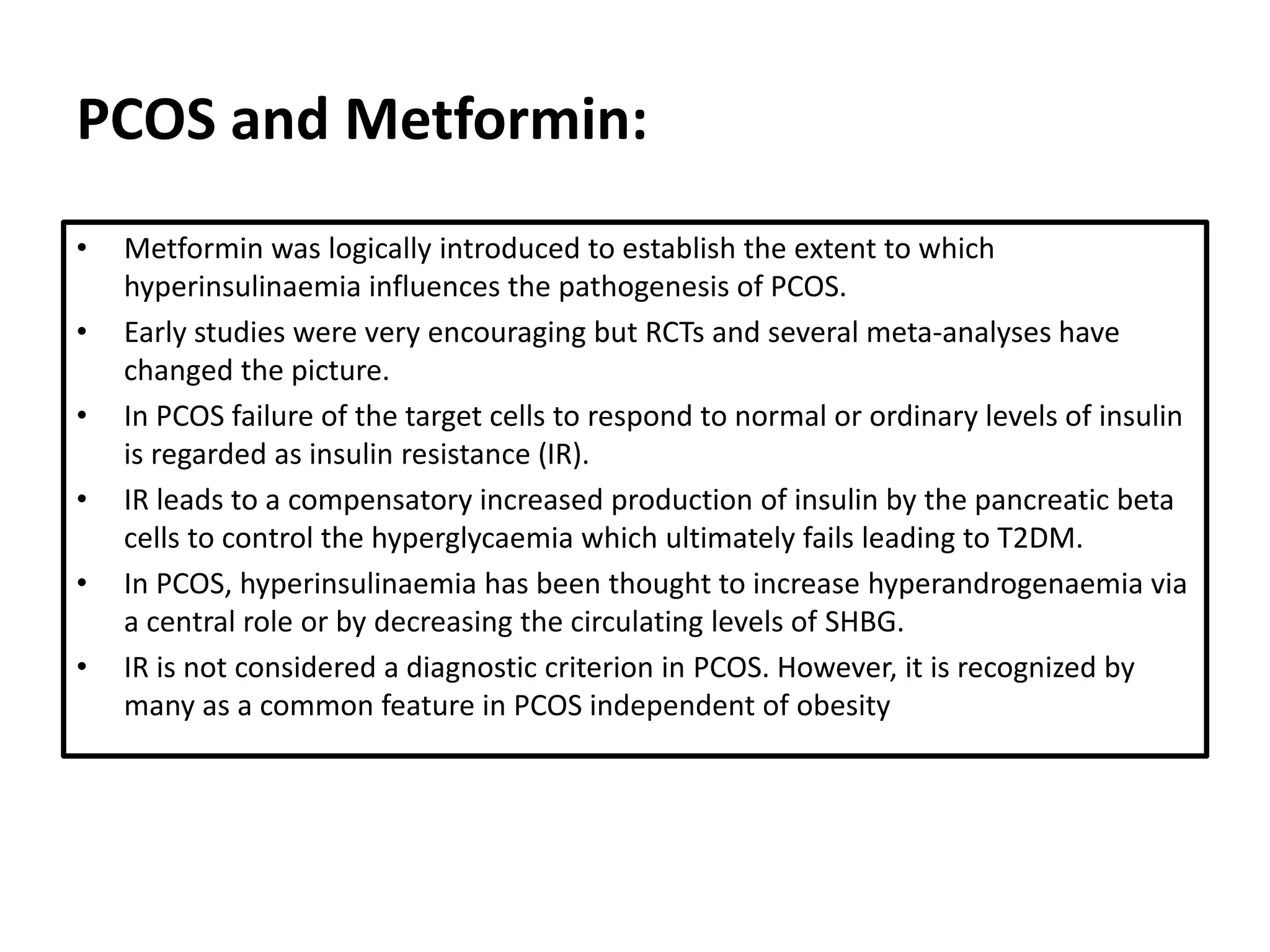 Polycystic Ovarian Syndrome (PCOS) | PDF