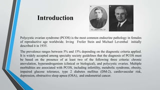Polycystic ovary syndrome history, modern and unani approach ppt.pptx ...
