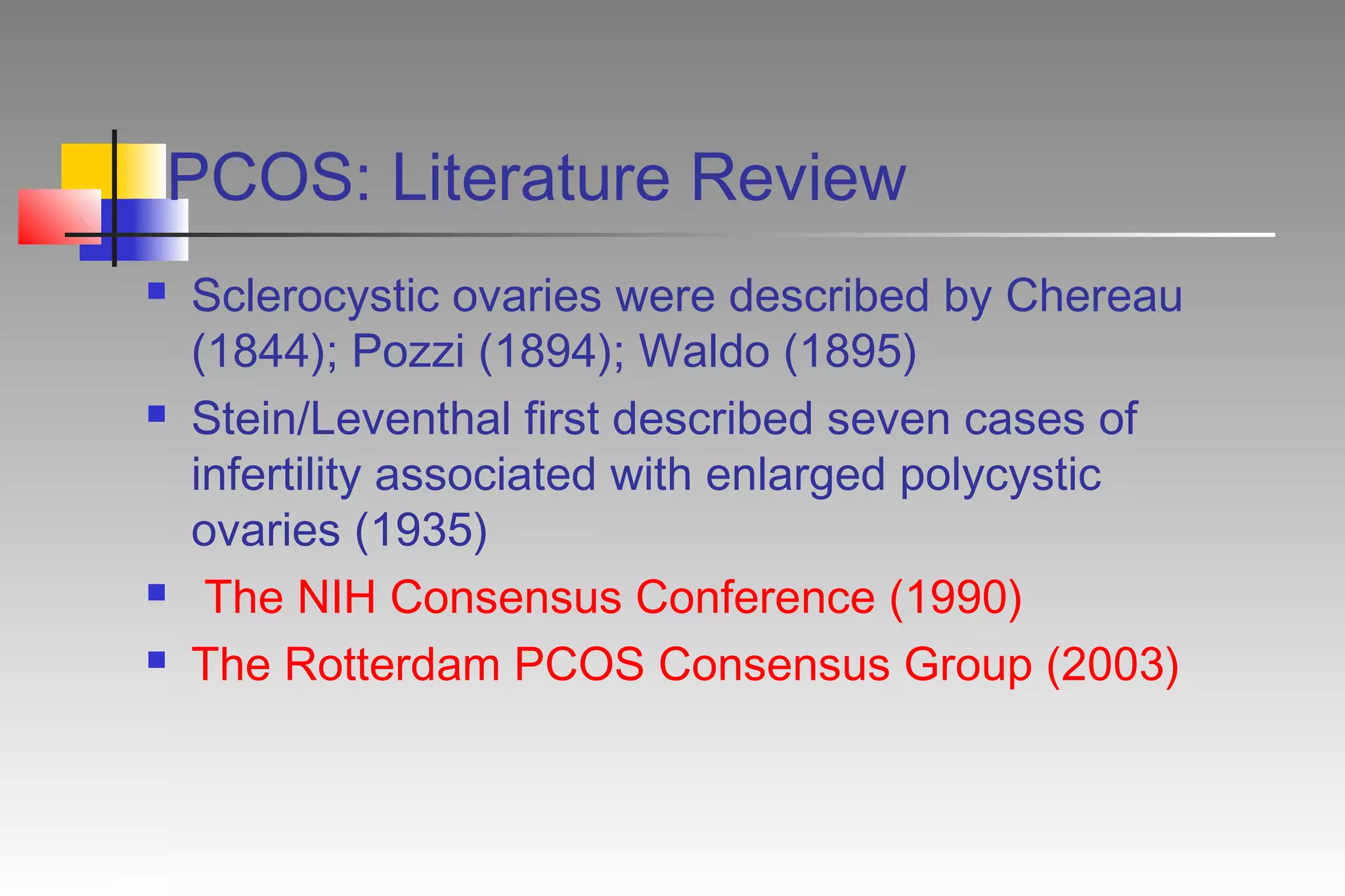 Polycystic ovary syndrome | PPT