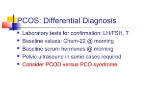 Polycystic ovary syndrome | PPT