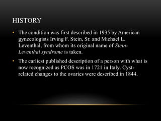 Poly cystic ovary syndrome | PPTX