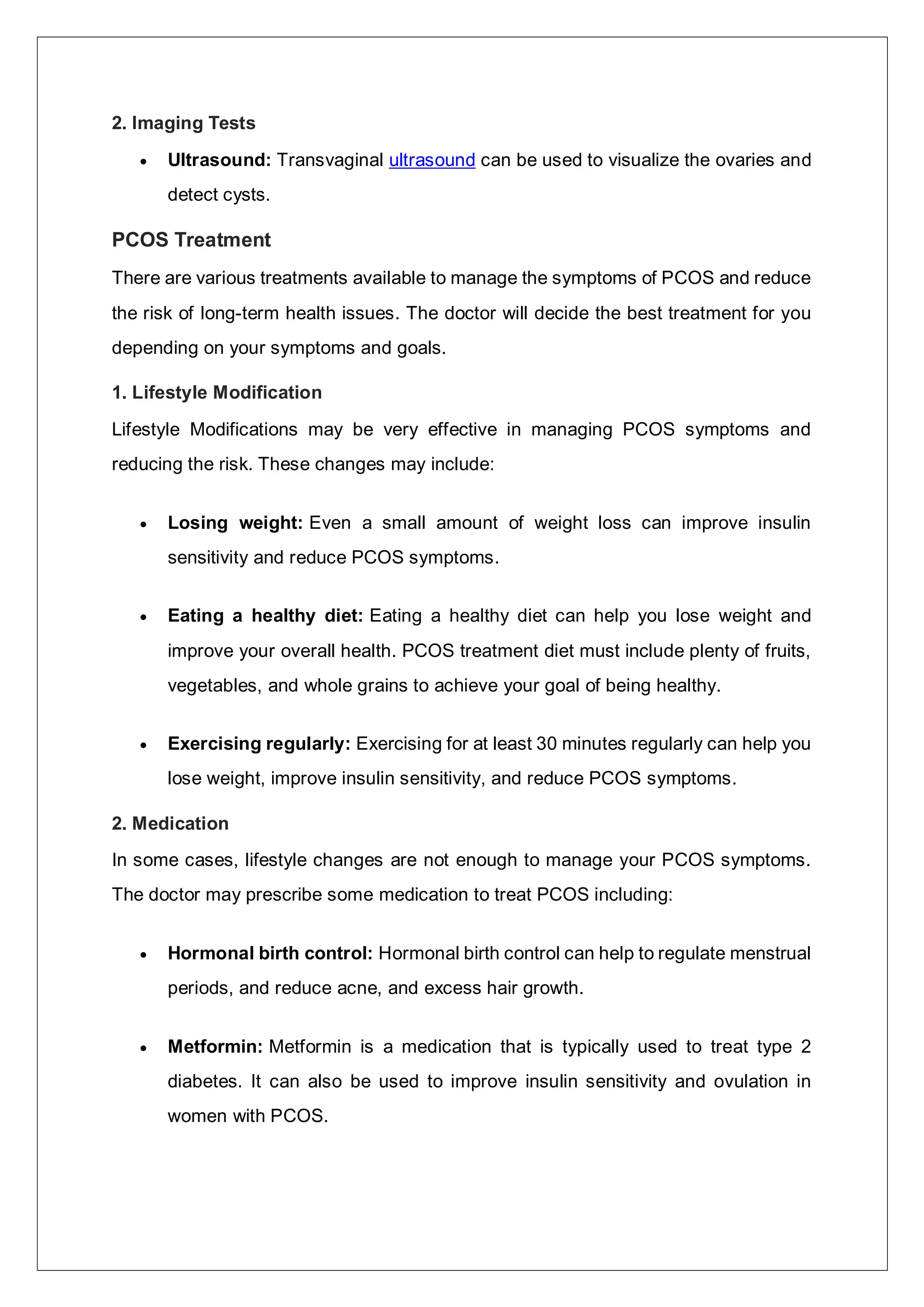 Polycystic Ovary Syndrome PCOS - Causes, Symptoms, Diagnosis and ...