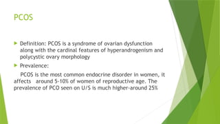 Polycystic Ovary Syndrome (PCOS) ().pptx