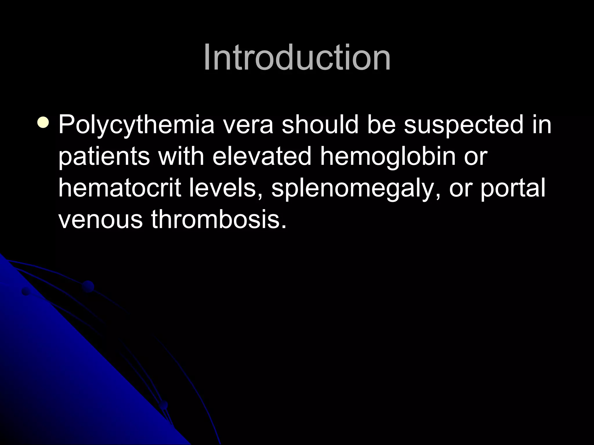 Polycythemia | PPT