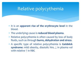 Polycythemia | PPTX