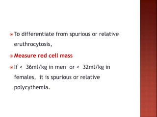Polycythemia | PPTX