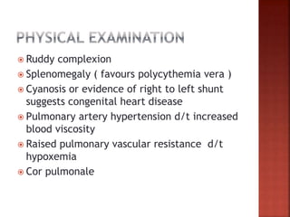 Ruddy Complexion Polycythemia Vera
