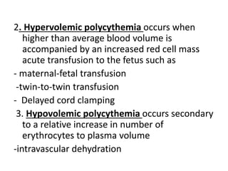 Polycythemia | PPTX