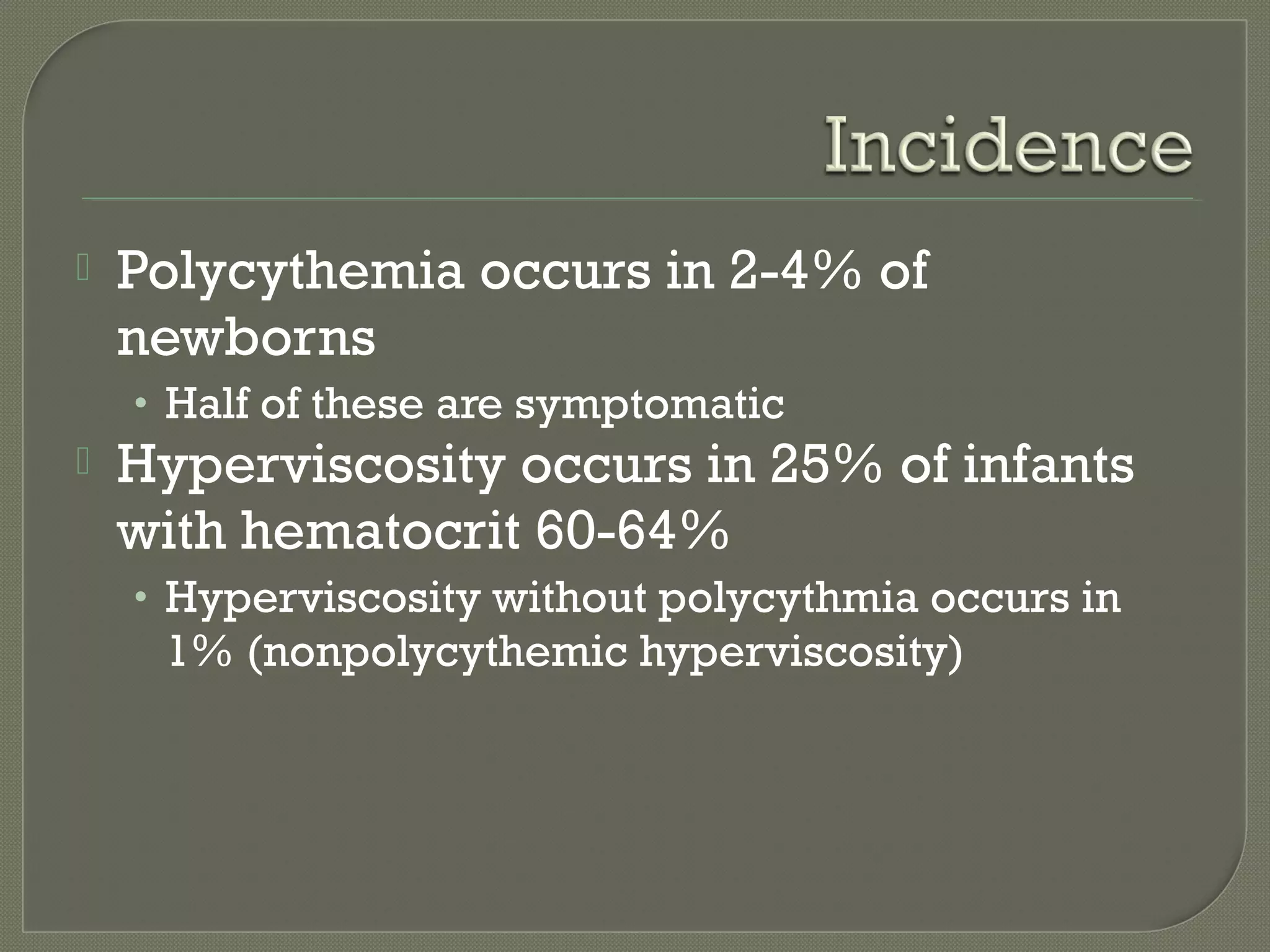 Polycythemia | PPT