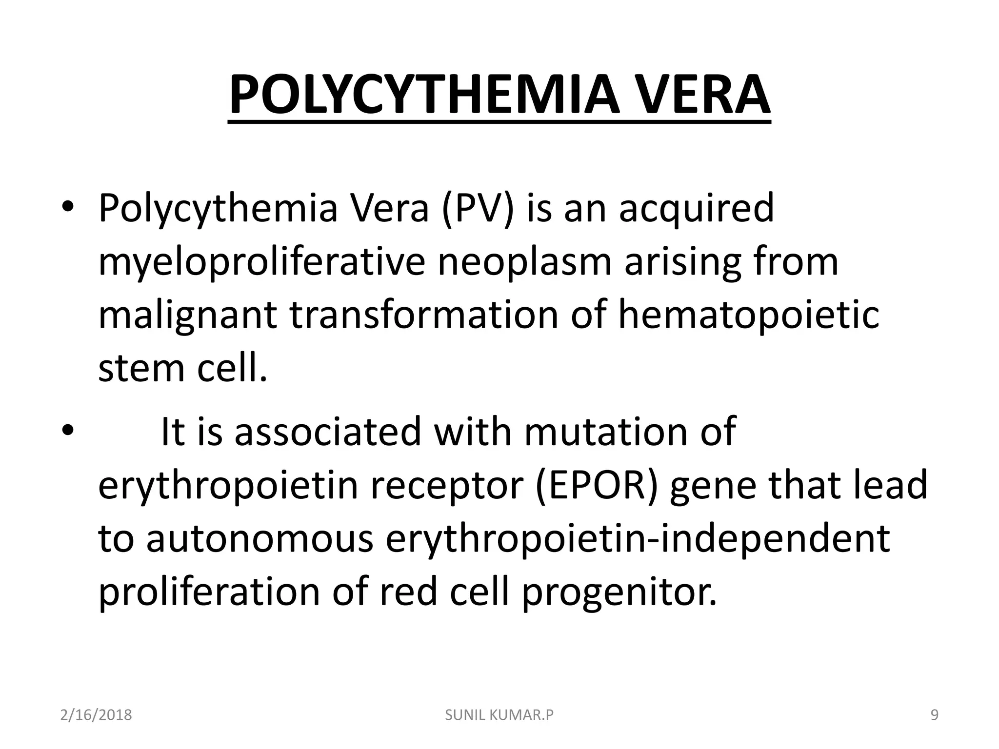 Polycythemia | PPTX