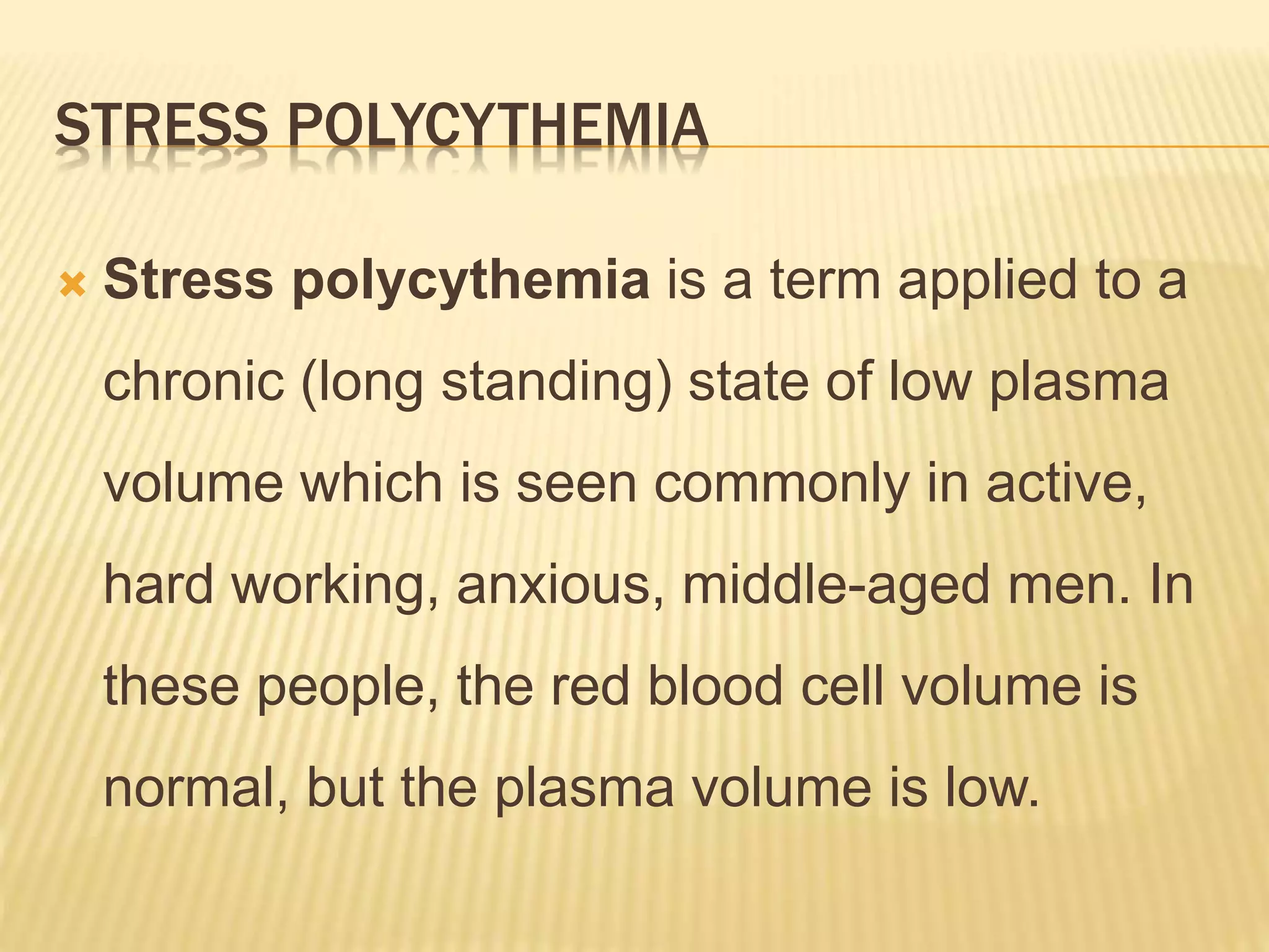 Polycythemia | PPTX