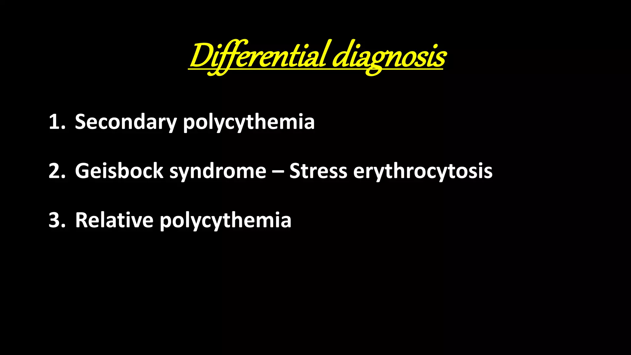 Polycythemia | PPTX