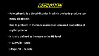 Polycythemia | PPTX