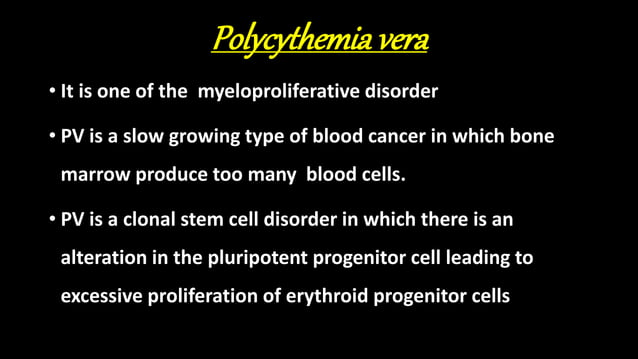 Polycythemia | PPTX